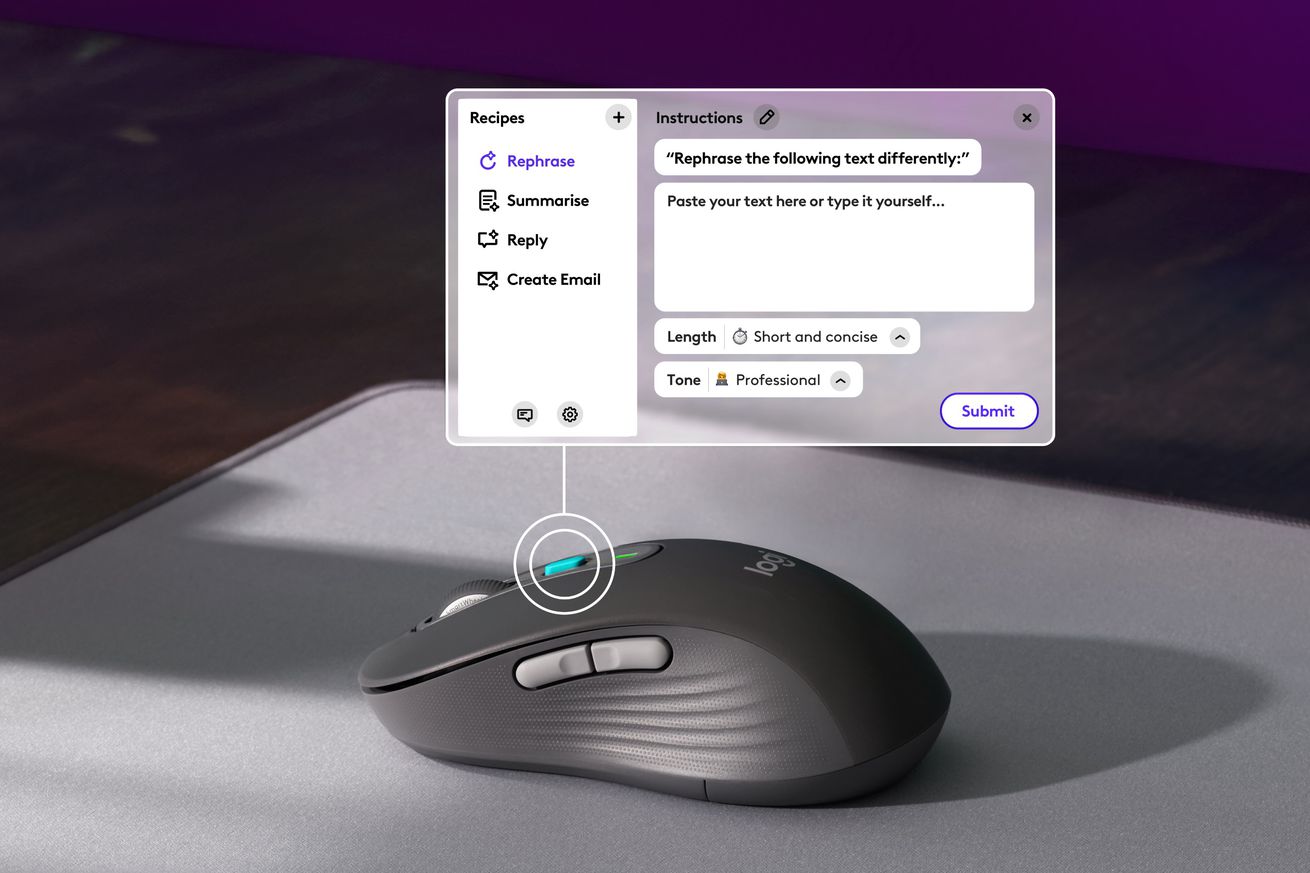 Logitech wants you to press its new AI button – MSI Net, Inc. & mCloudServ